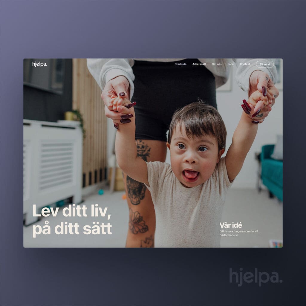 hjelpa – Lev ditt liv, på ditt sätt